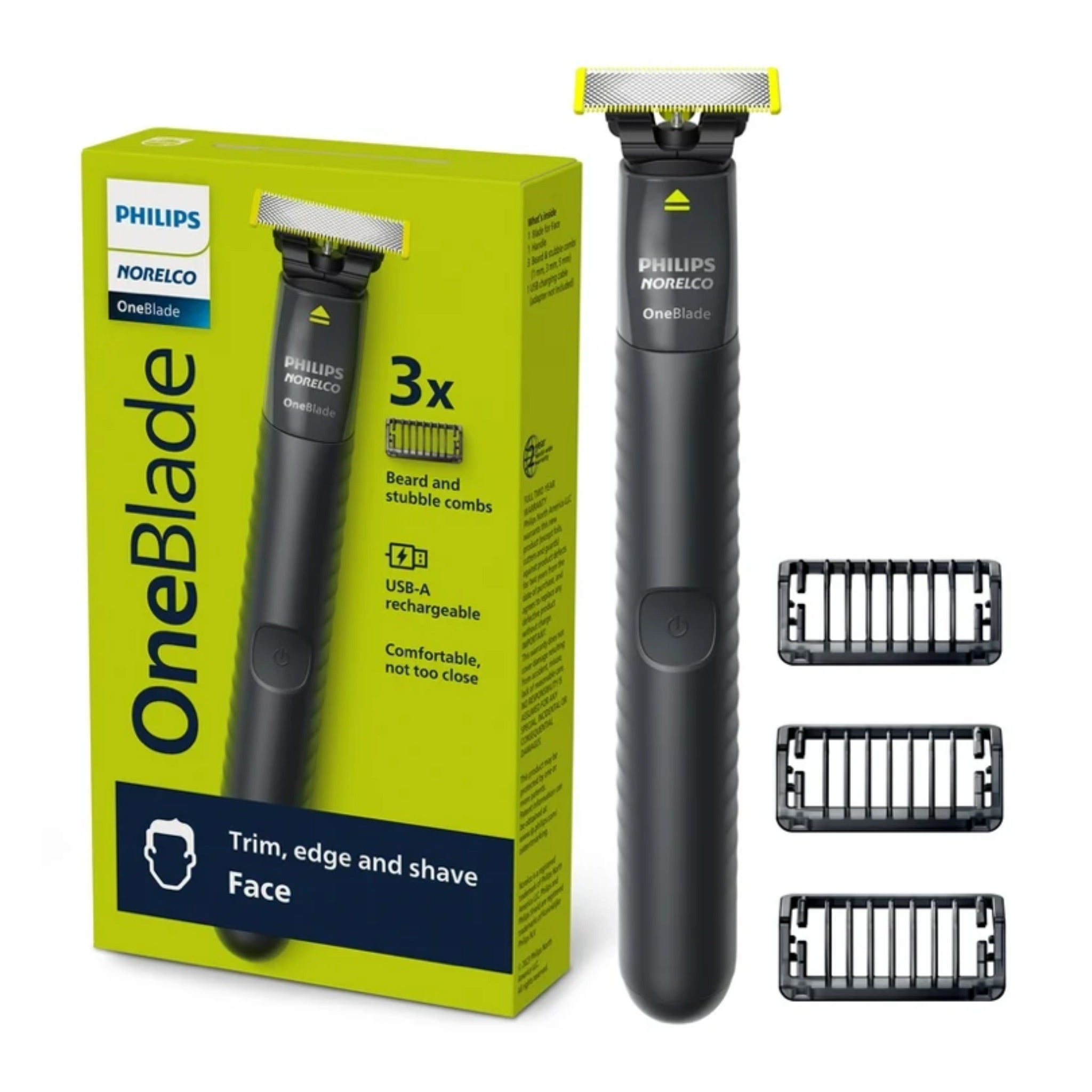 Philips Norelco OneBlade Original Face Trimmer – Royal Barber Supply