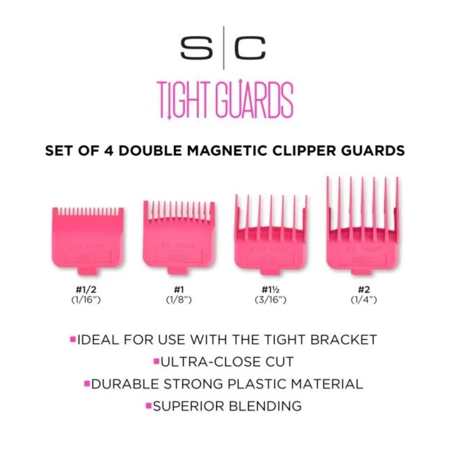 Stylecraft Pink Tight Guards – Royal Barber Supply